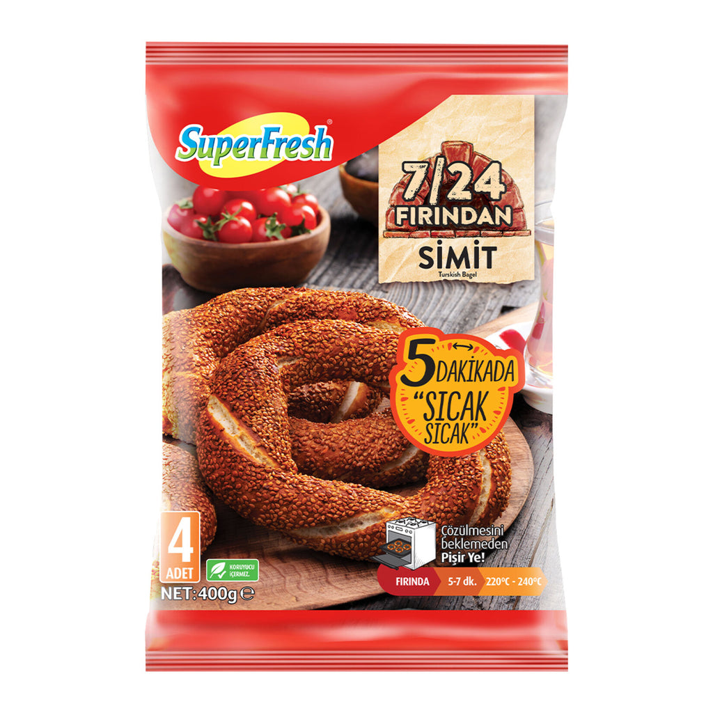 Super Fresh Simit (4 CT) – Papaya Express