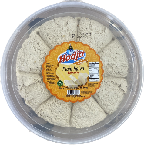 Hodja Plain Halva (500g) – Papaya Express