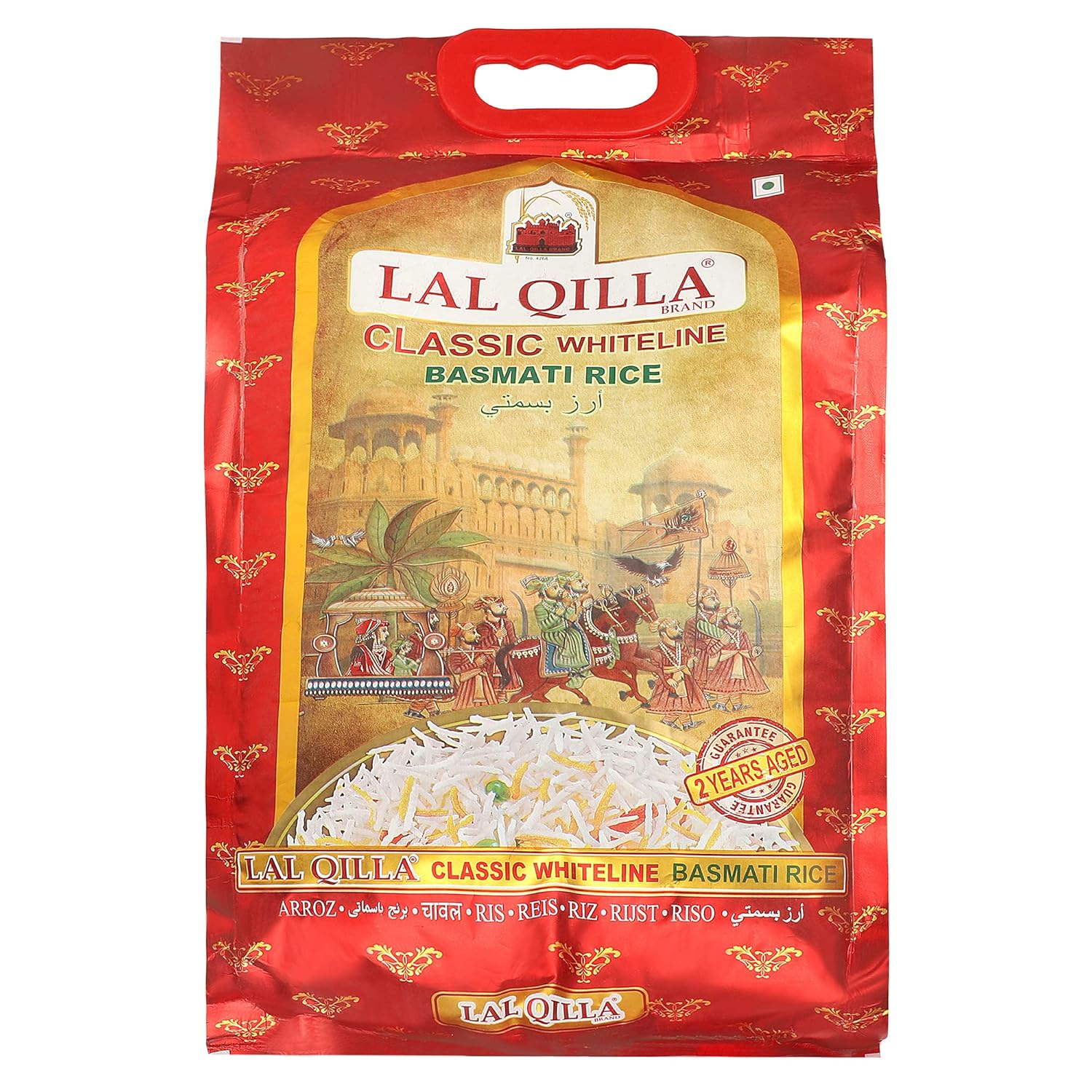 LAL QiLLA Parboiled Meza Basmati Rice (10LBS) – Papaya Express