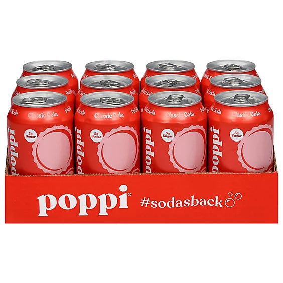 Poppi Classic Cola (12 ozx12 pk) – Papaya Express