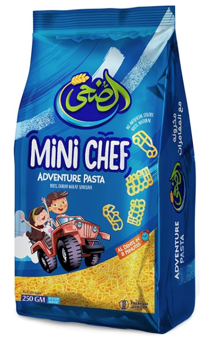 Al Doha Mini Chef Pasta, Adventure (250 g) – Papaya Express