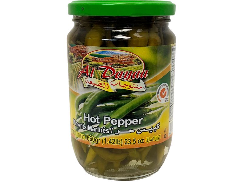 Al Dayaa Hot Pepper (660g) – Papaya Express